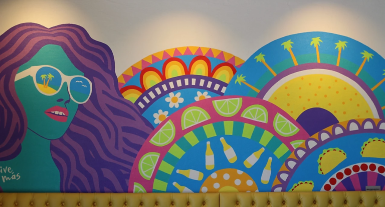 WALL MURAL SPOTLIGHT - Taco Bell