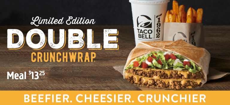 DOUBLE CRUNCHWRAP | LIMITED EDITION - Taco Bell